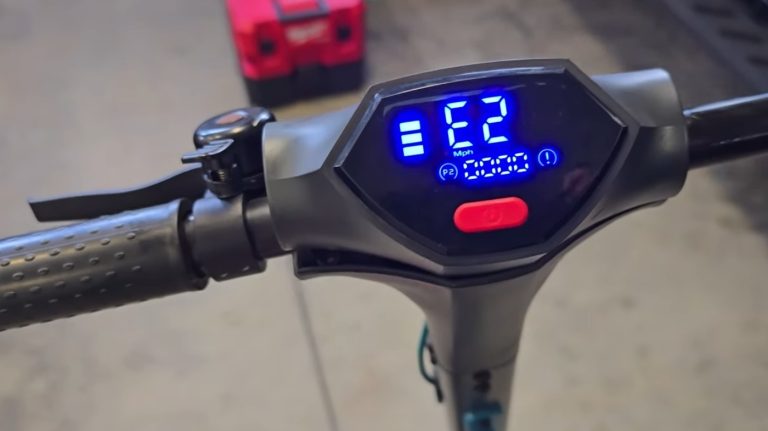 What Does E2 Mean on Electric Scooter? Know Causes and Fixes