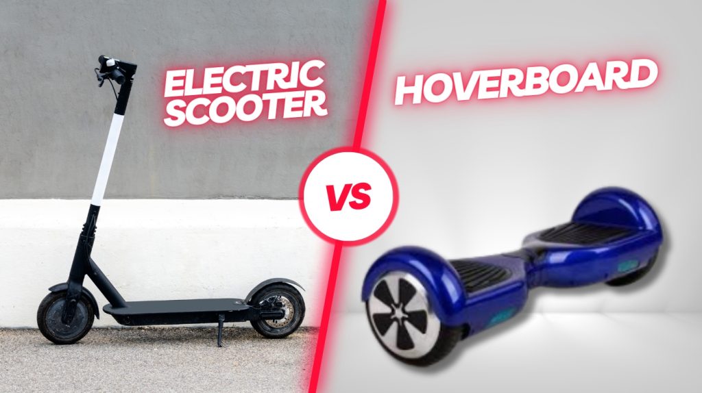 Electric Scooter vs Hoverboard: The Complete Comparison