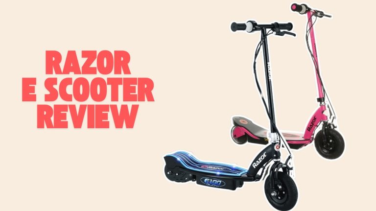 Razor E Scooter Review: What to Know Before Buying?