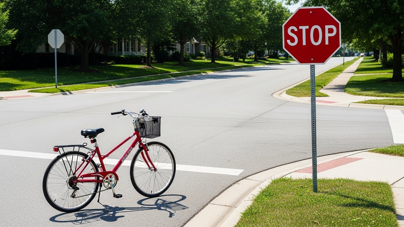 Bicycle Riders Do Not Need to Stop at Stop Signs: Explained